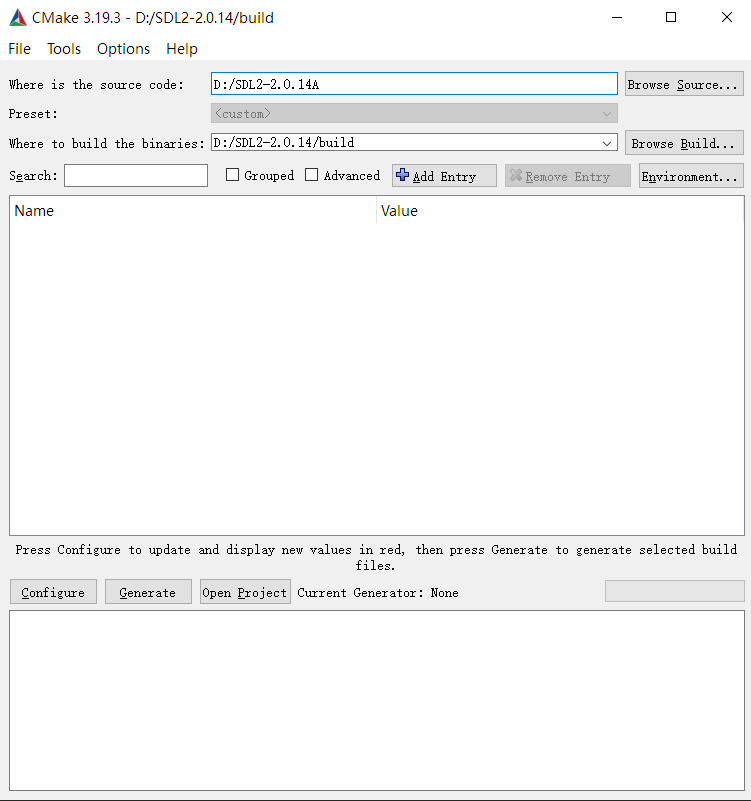 Build SDL2 by VS2019 | Alex's Blog
